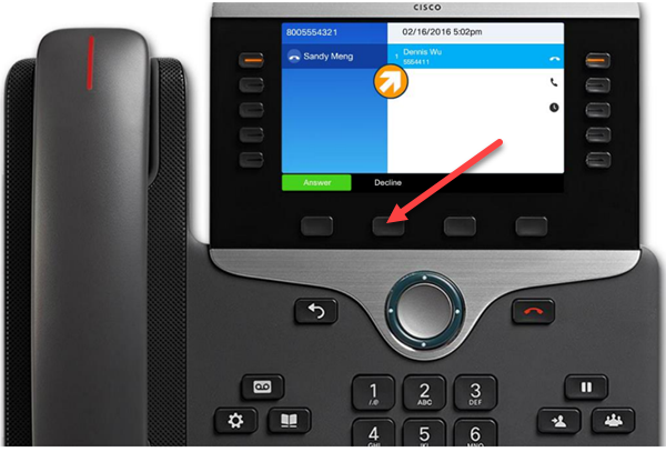 Basic Call Handling for Cisco 8845 Phones